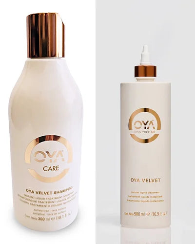OYA Velvet Shampoo + OYA Velvet Instant Liquid Treatment – ProSalon ...